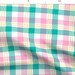 Pastel Plaid Fabric Butterfly Plaid by Pond Ripple Pink Green Yellow ...