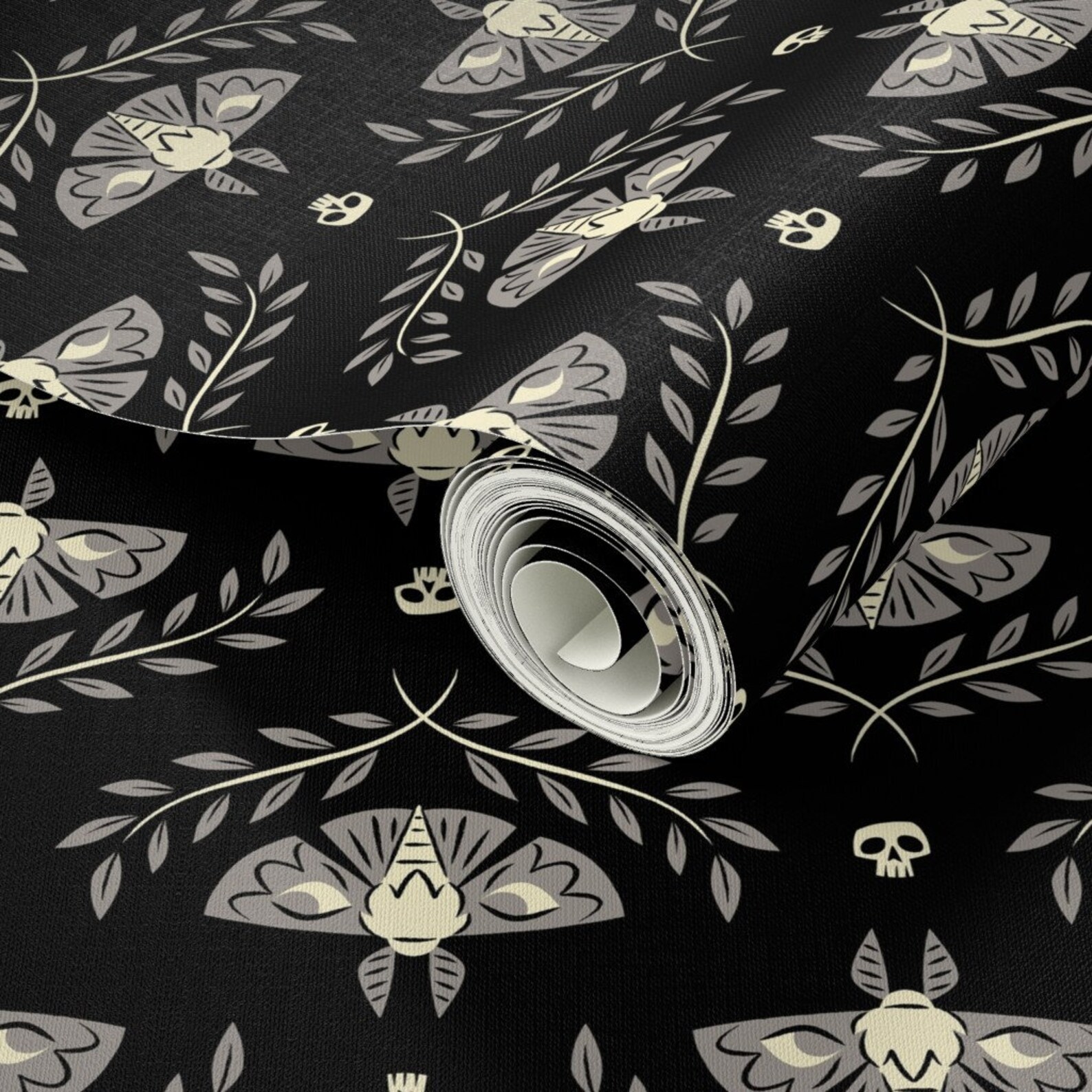 Moth Wallpaper Spooky Moths by Therewillbecute Moth - Etsy