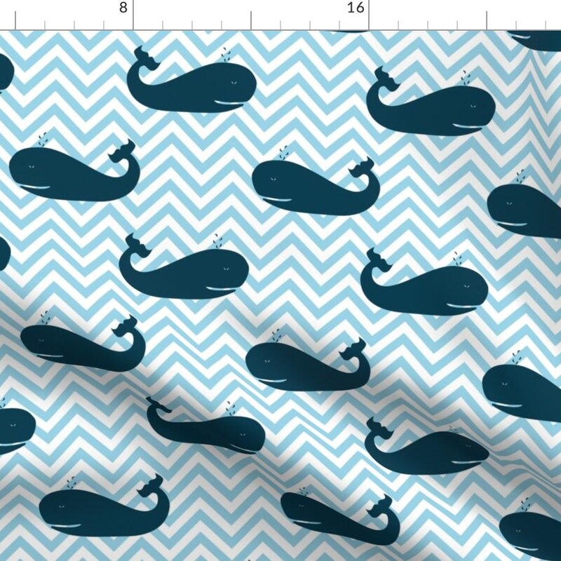 Preppy Whale - Etsy