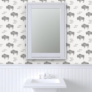 Buffalo Wallpaper - Distressed Buffalo by Littlearrowdesign - Buffalo ...