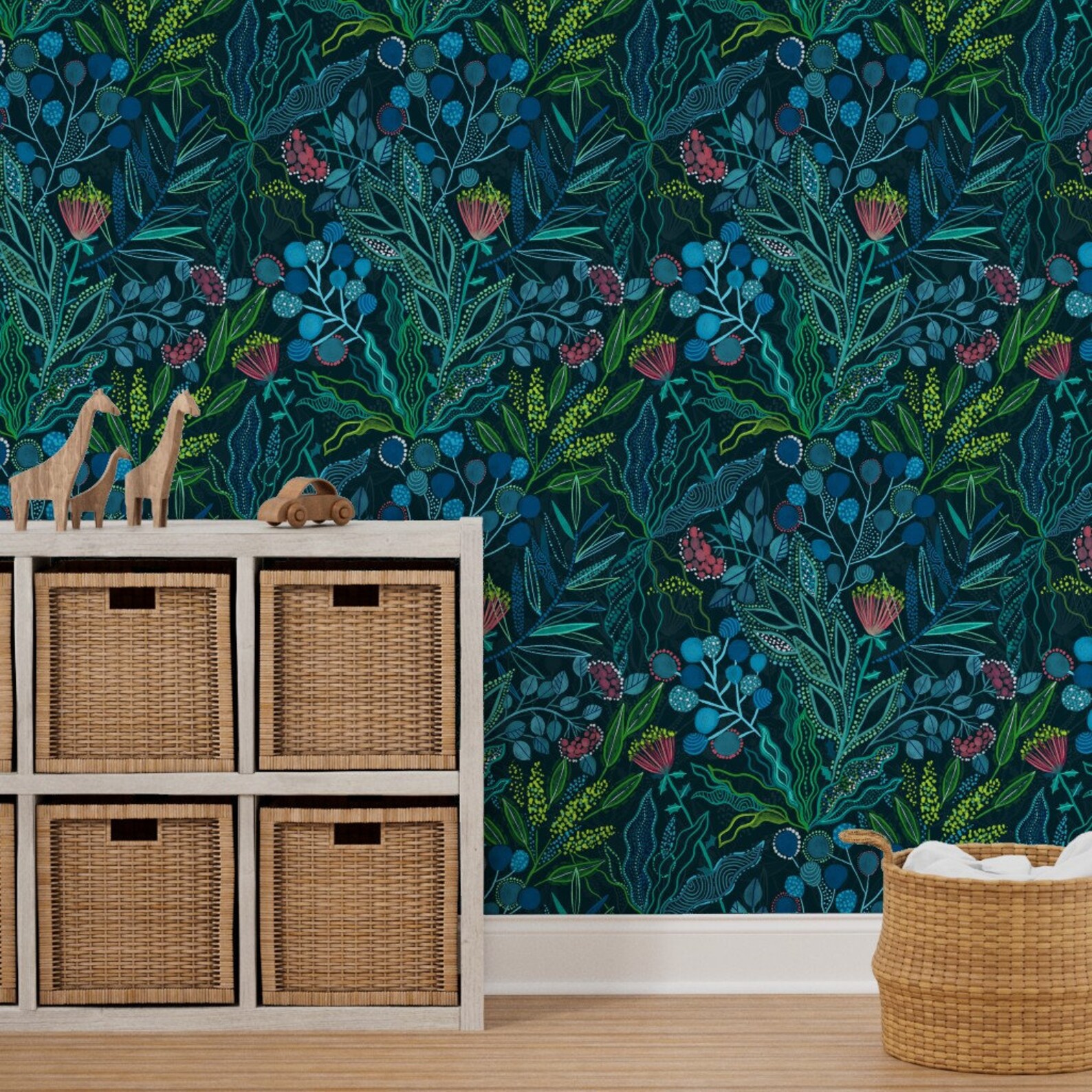 Australian Flora Wallpaper Botanical Vibes by Kostolom3000 - Etsy