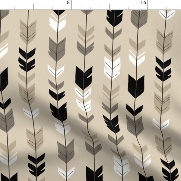 Black and Tan Fabric - Etsy