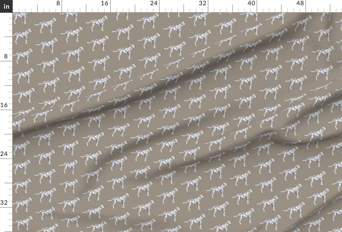 Dalmatian Fabric - Dalmation by Taraput - Dalmatian Dog Pet Animal ...