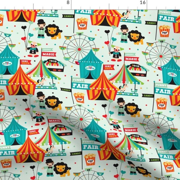 Circus Fabric - Etsy
