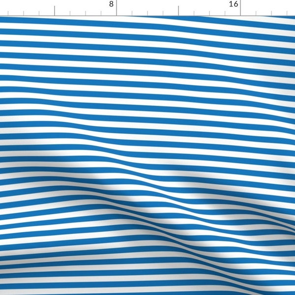 Maritime Stripe Fabric - Etsy
