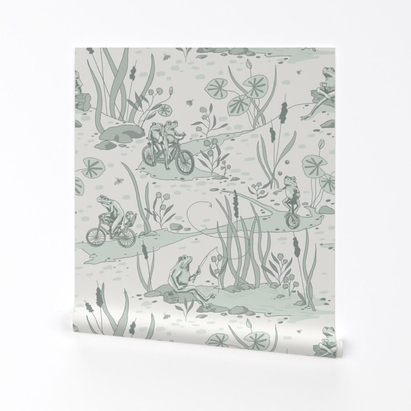 Potato Frog Wallpaper - Etsy Canada