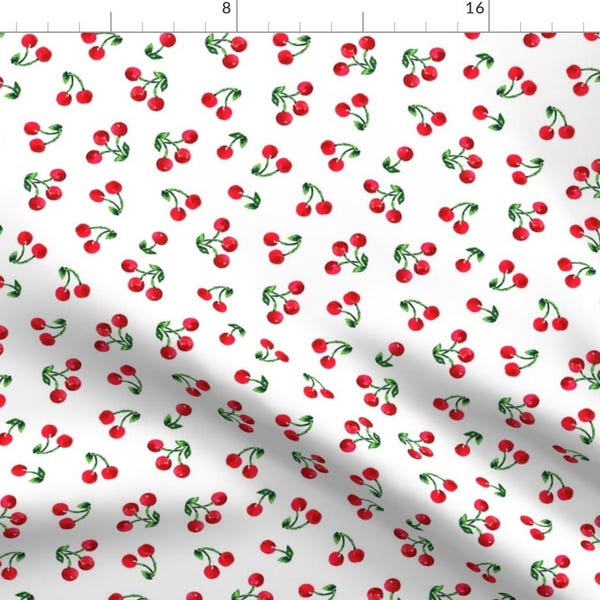 Cherry Fabric - Etsy