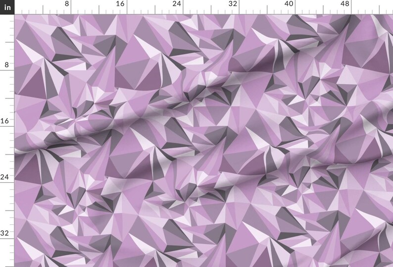 Gem Fabric - This Place is A Prism by Annaboo - Gem Amethyst Purple ...