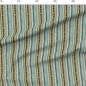 Striped Fabric Aztec Linen Stripe by Joanmclemore Vertical Striped ...