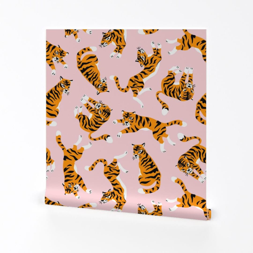 Tiger Peel And Stick Wallpaper
