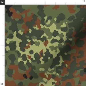 German Camo Fabric Camo by Ricraynor German Camouflage - Etsy