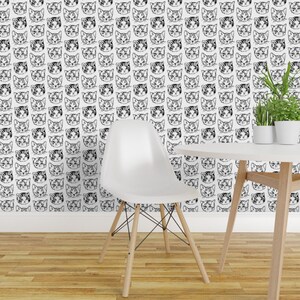 Cat Wallpaper Cat Stack Black and White by Imaginaryanimal Cat Custom ...