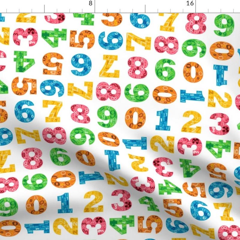 Fabric Numbers - Etsy