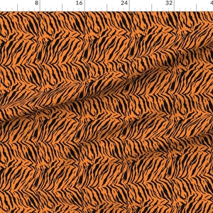 Tiger Stripe Fabric Tiger Halloween Costume Pattern by | Etsy