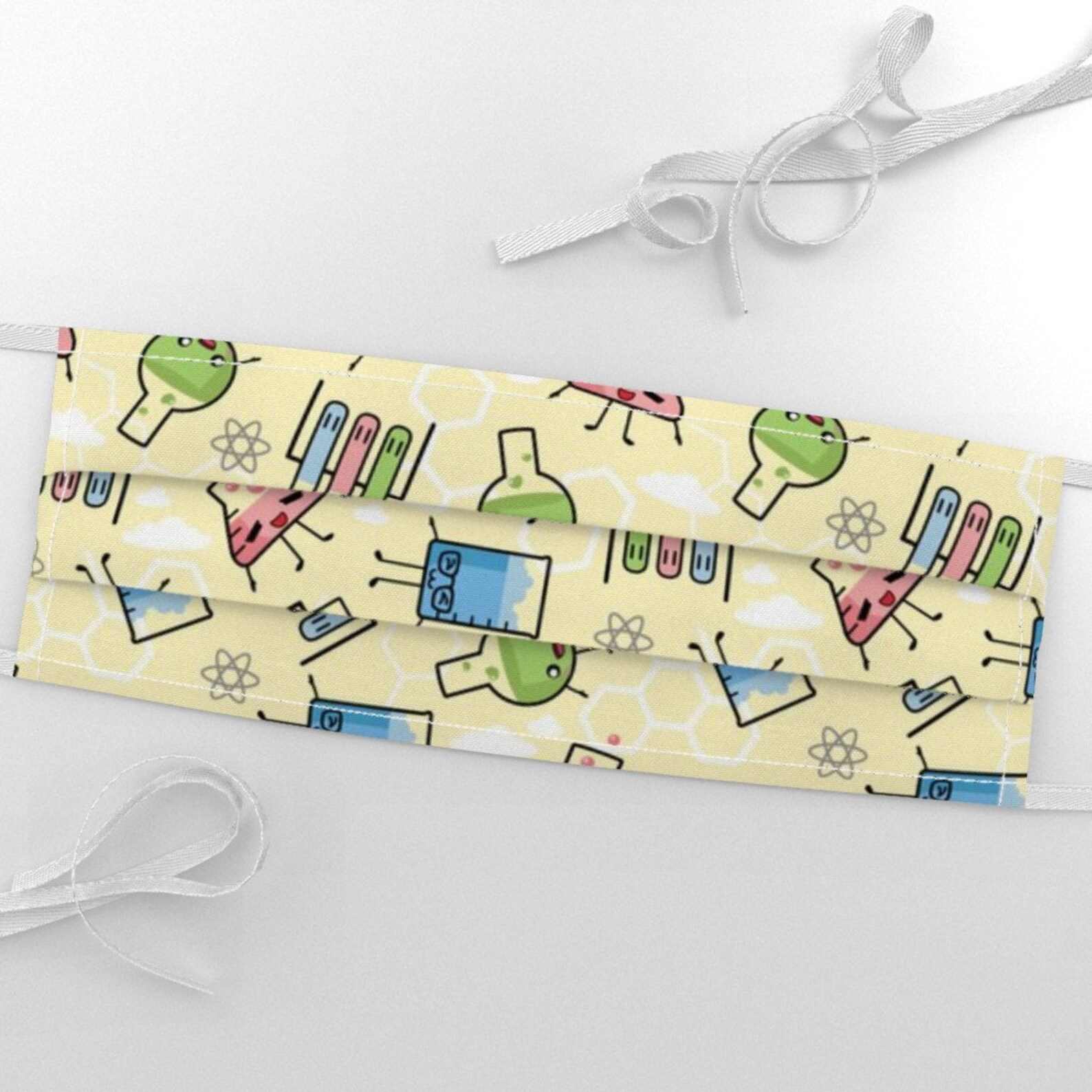 Chemistry Fabric Cutie Pie Chemistry by Zdesign Chemistry | Etsy