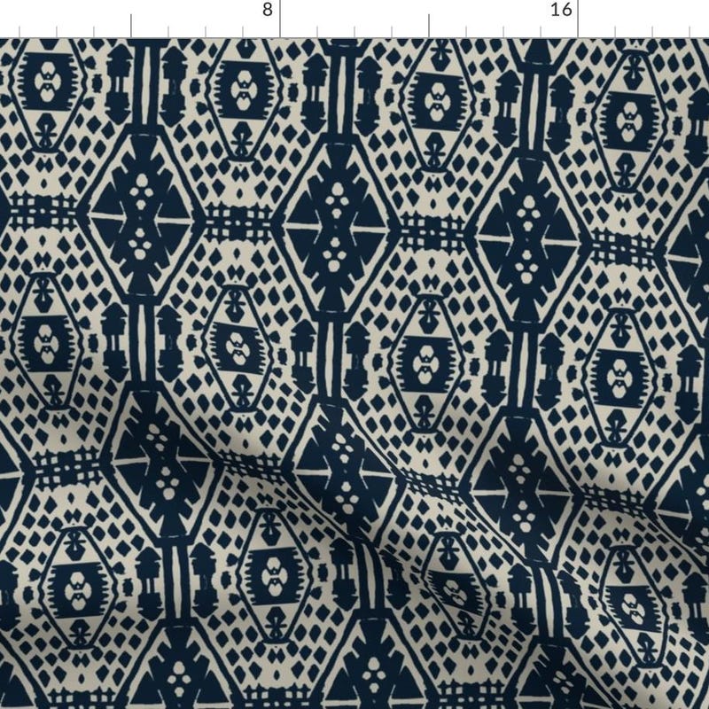 Ethnic Print Fabric - Etsy