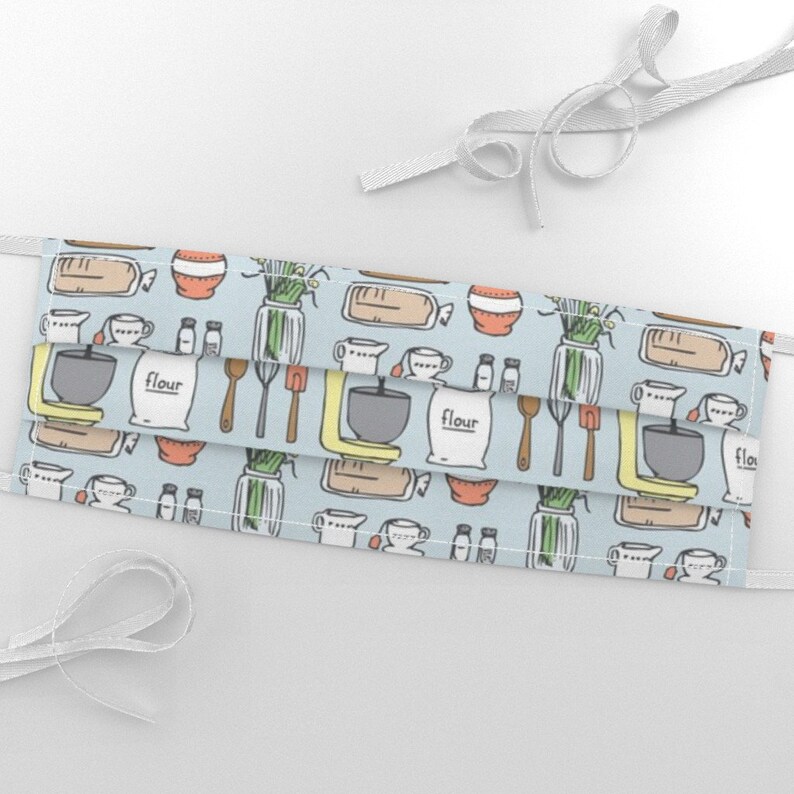 Kitchen Fabric From The Kitchen By Brushwelldesigns | Etsy