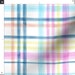Easter Plaid Fabric Watercolor by Littlearrowdesign Spring - Etsy