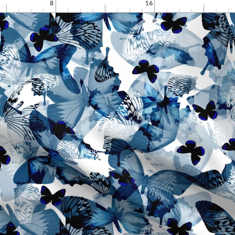 Butterfly Fabric - Etsy