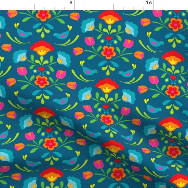 Folklore Fabric - Etsy