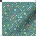 Bacteria Fabric Microbes, Bacteria and Germs by Kostolom3000 Blue Teal ...