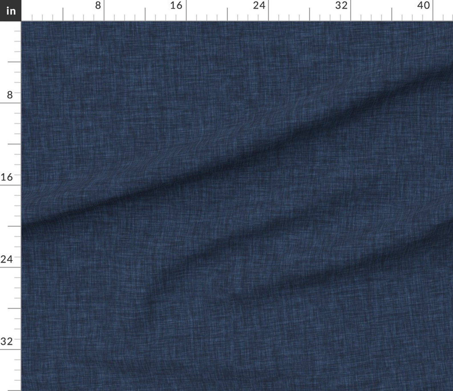 Navy Linen Look Fabric Navy Linen No. 2 by Ivieclothco - Etsy