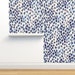 Indigo Blue Wallpaper Indigo Rain by Crystal Walen Indigo - Etsy