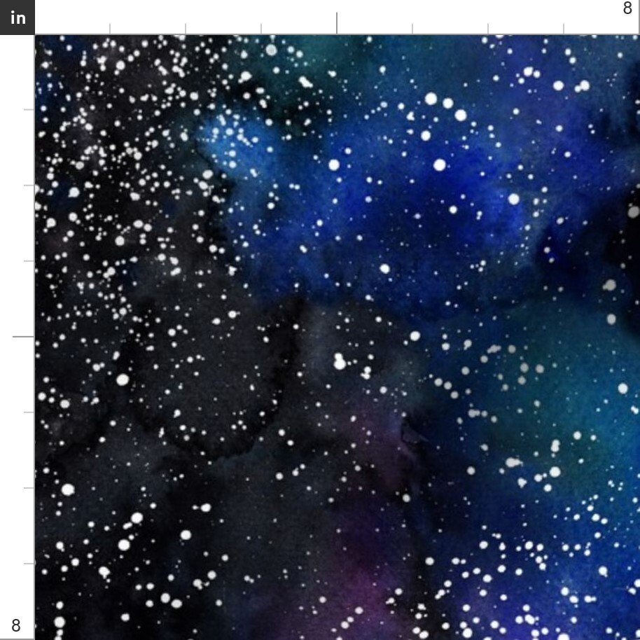 Space Galaxy Fabric Galaxy Deep Space Seamless Thousands of - Etsy