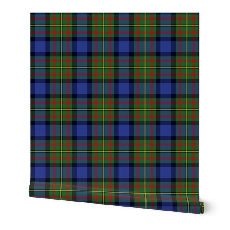 Maclaren Tartan Plaid Wallpaper Maclaren Tartan by | Etsy