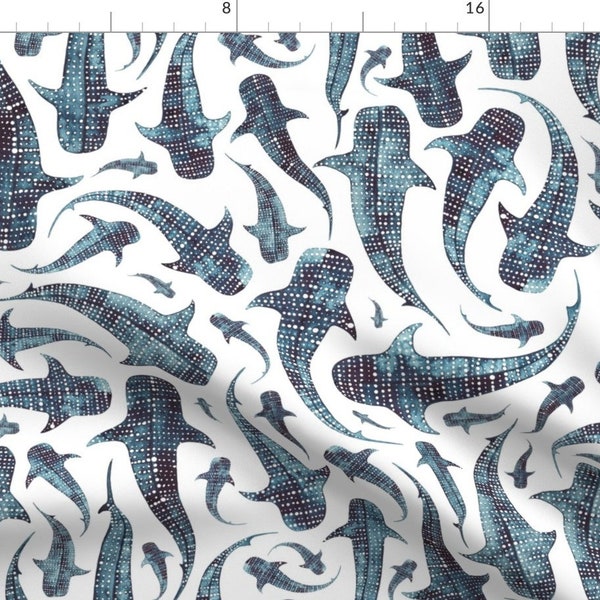 Shark Fabric - Etsy