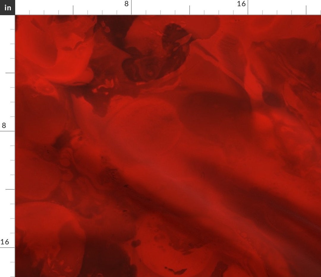 Blood Red Fabric Lavalamp 10 by Heytangerine Red Watercolor Paint ...