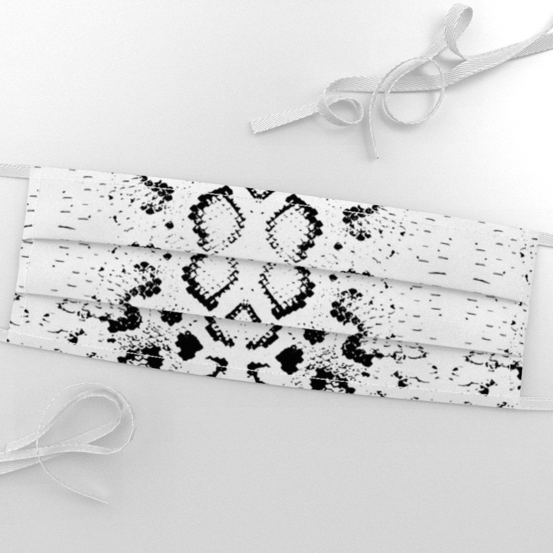 Snake Fabric Snake Skin Texture Seamless Black and White By | Etsy