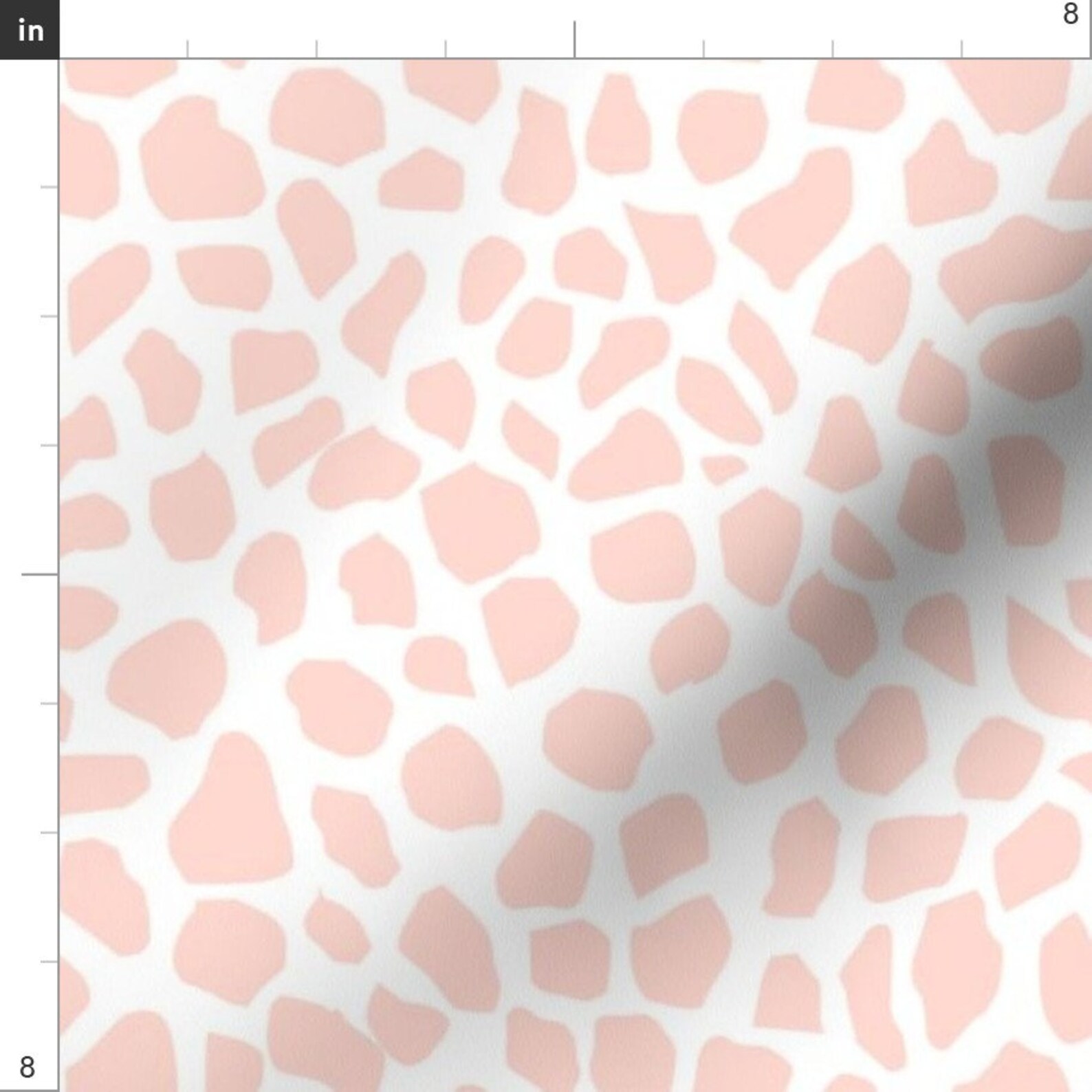 Pink Safari Spots Fabric Safari Pink Animal Spot Nursery by | Etsy