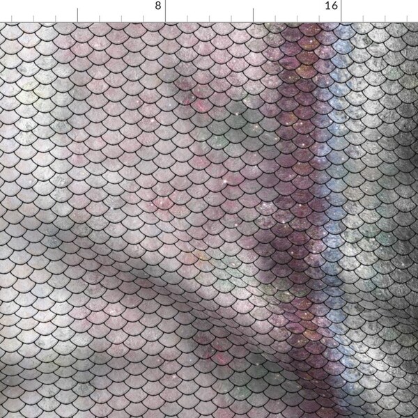 Fish Scale Fabric - Etsy