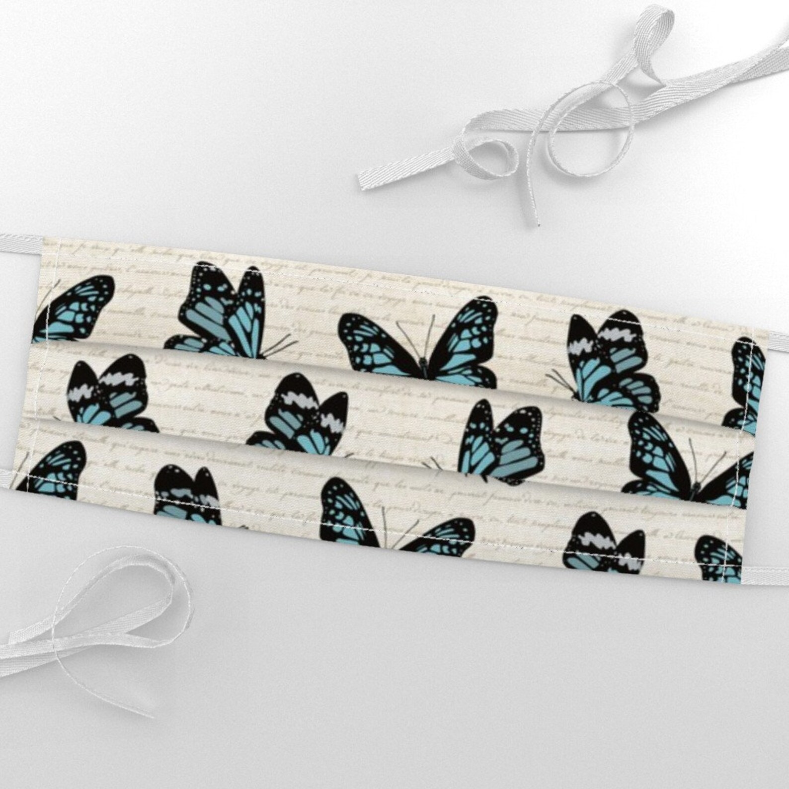 Blue Butterfly Fabric Butterfly Flutter Small by | Etsy