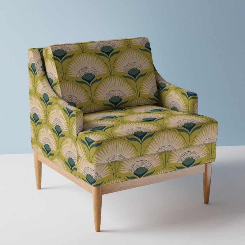 Chartreuse Chair - Etsy