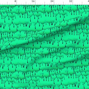 Slime Fabric Green Slime by Jadegordon Slime Halloween | Etsy
