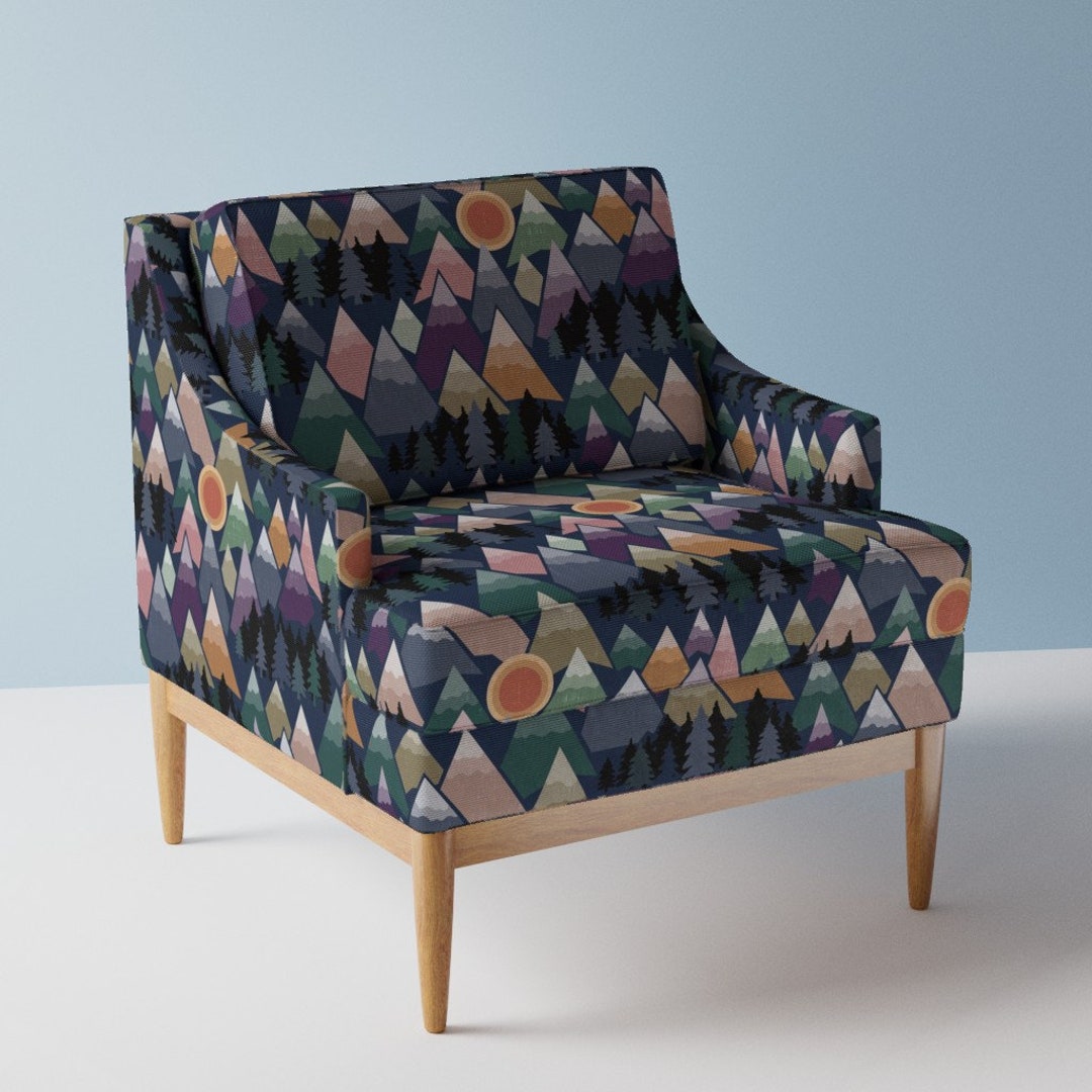 Outdoor Adventure Upholstery Fabric Mountains Are Calling by ...