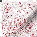 Spooky Blood Fabric Blood Splatter by Xoxotique Spooky Blood Splatter ...