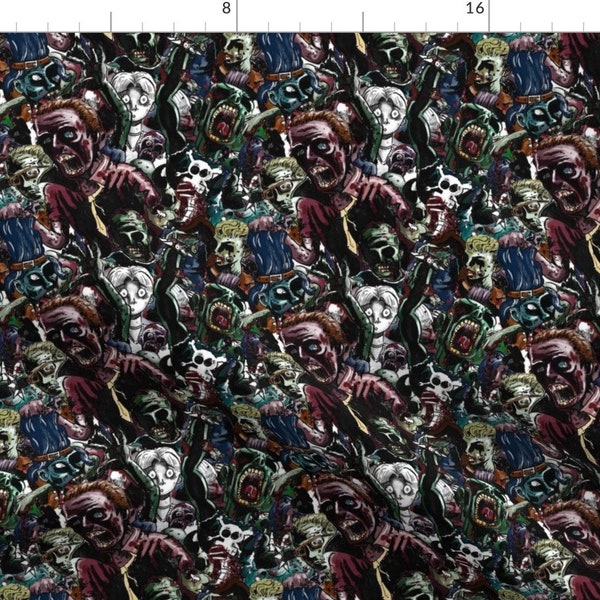 Zombie Fabric - Etsy