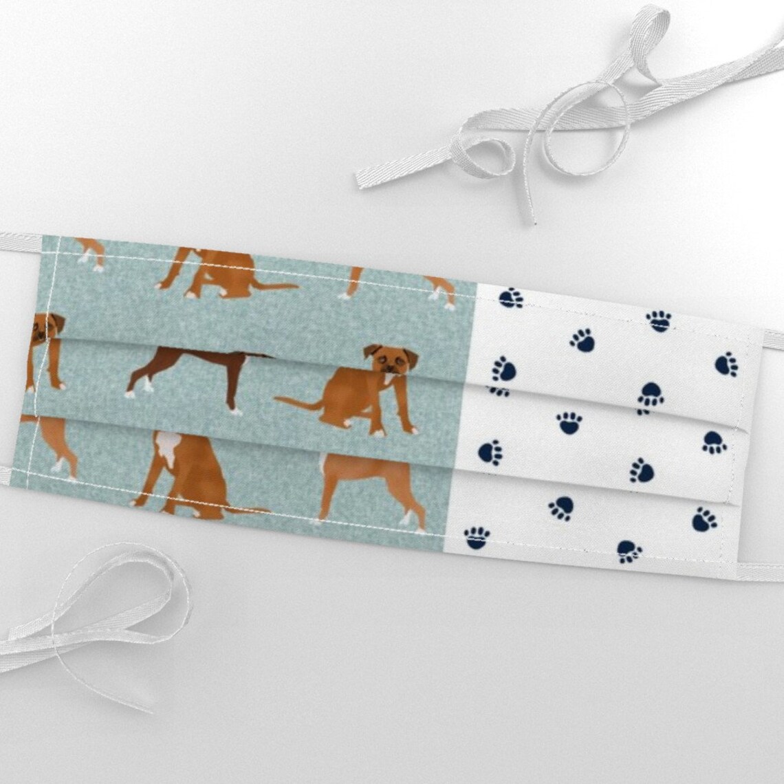 Boxer Dog Fabric Boxer Pet Quilt B Dog Breed Nursery Cheater | Etsy