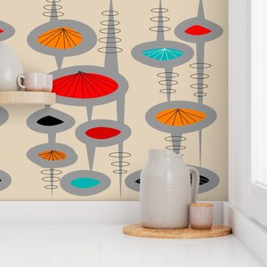 Space Age Wallpaper Atomic Era Space Age by Hot4tees Bgyahoo Com Custom ...