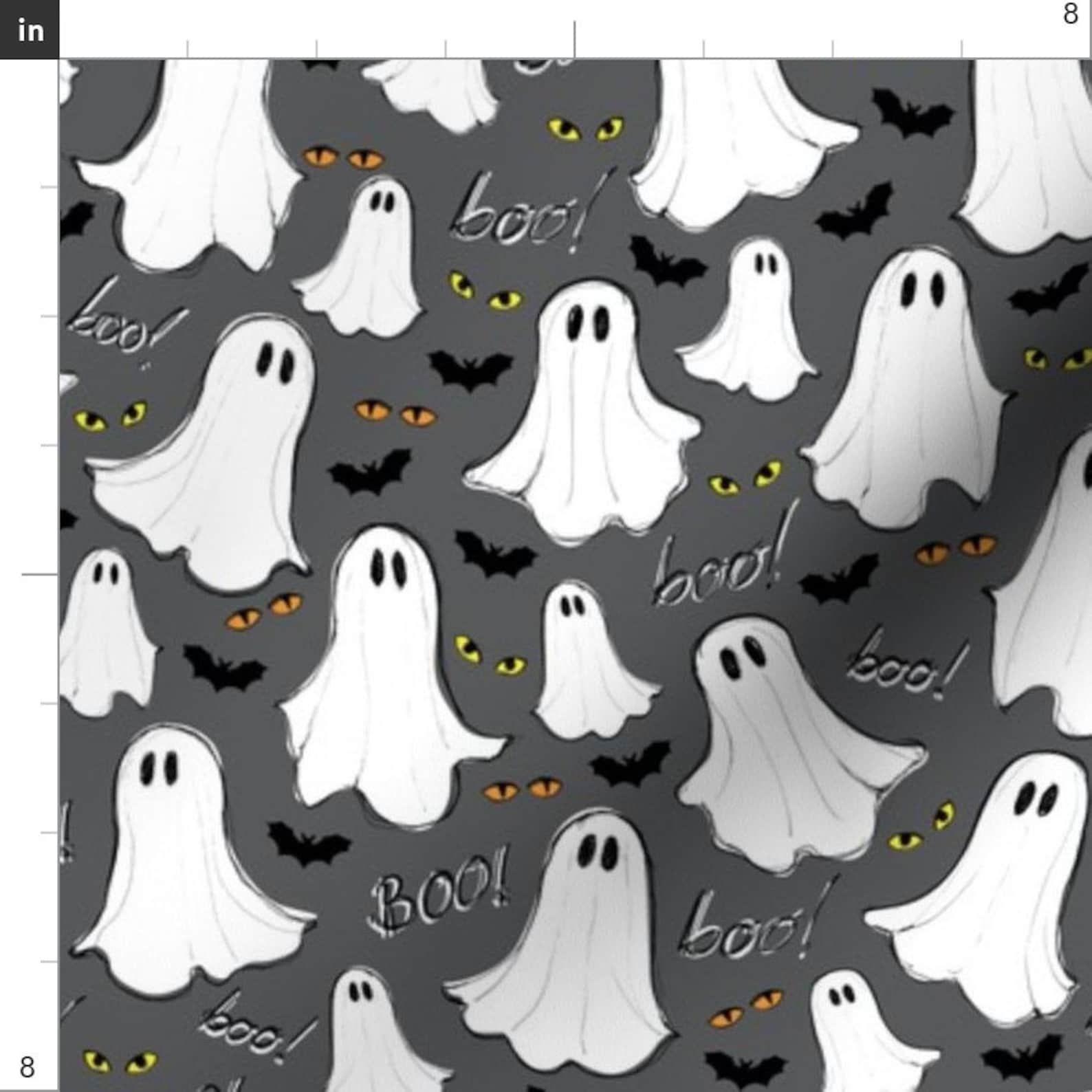 Ghost Fabric Halloween Ghosts by Susannekasielke Ghost | Etsy