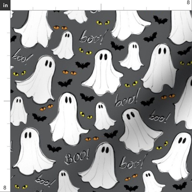Ghost Fabric Halloween Ghosts by Susannekasielke Ghost - Etsy