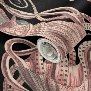 Cuttlefish Wallpaper Sepiidae All Day Black by Peacoquettedesigns ...