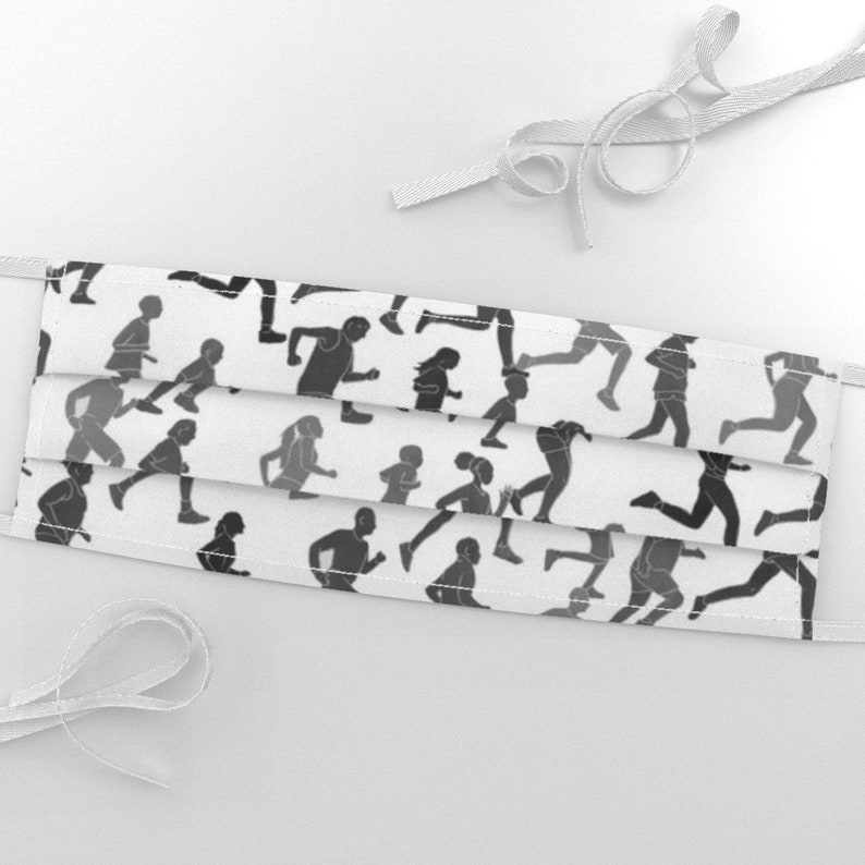 Marathon Runners Fabric Runners by Landpenguin Athletic - Etsy