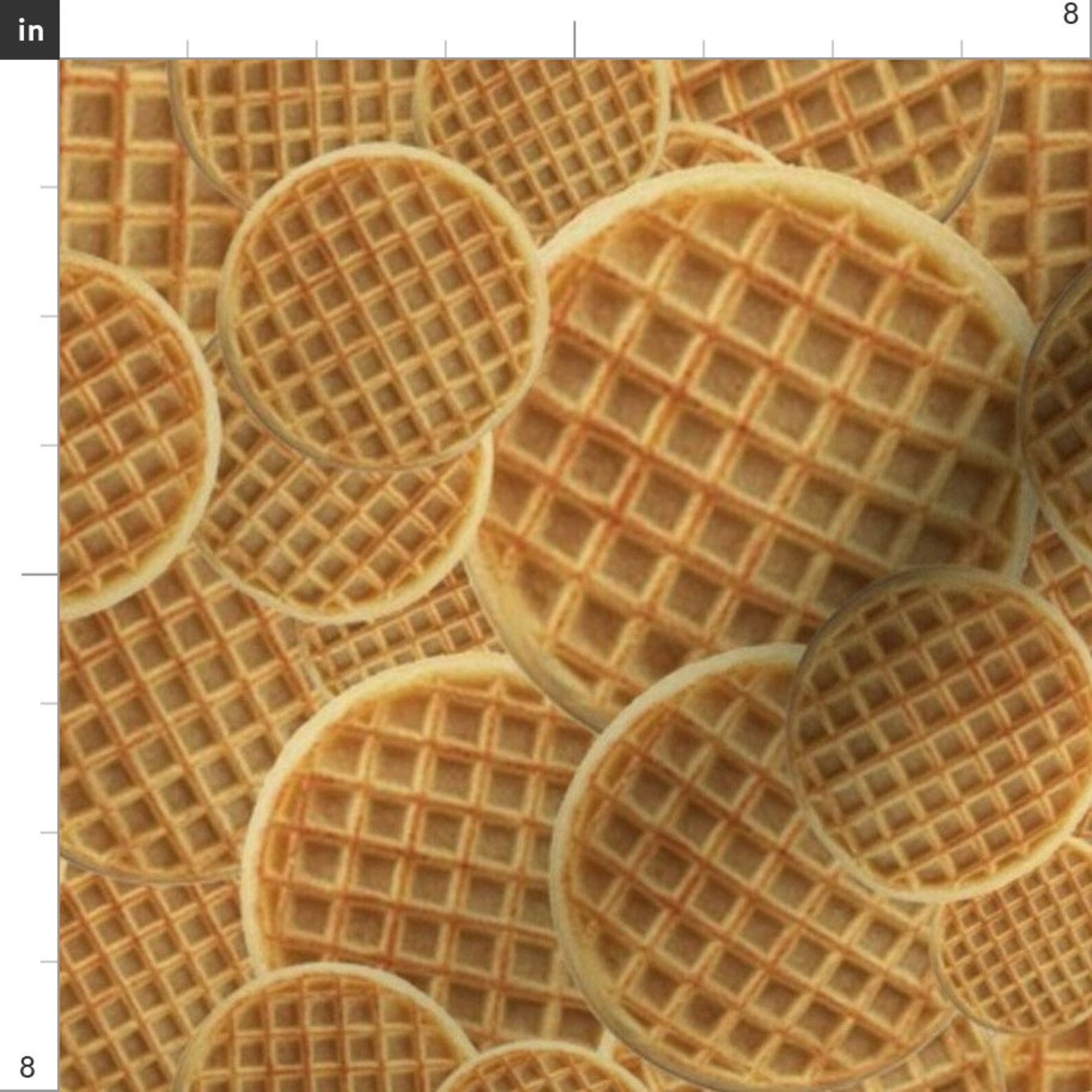 Waffles Fabric Waffles by Costumewrangler Waffles Breakfast Food Golden ...