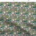 Cactus Collection on Striped Fabric Cactus Obsession Black White ...