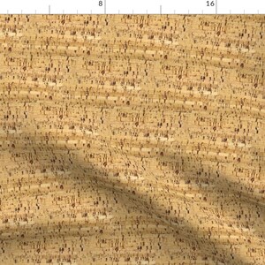 Faux Cork Fabric Light Cork Horizontal by Misschiffdesigns - Etsy