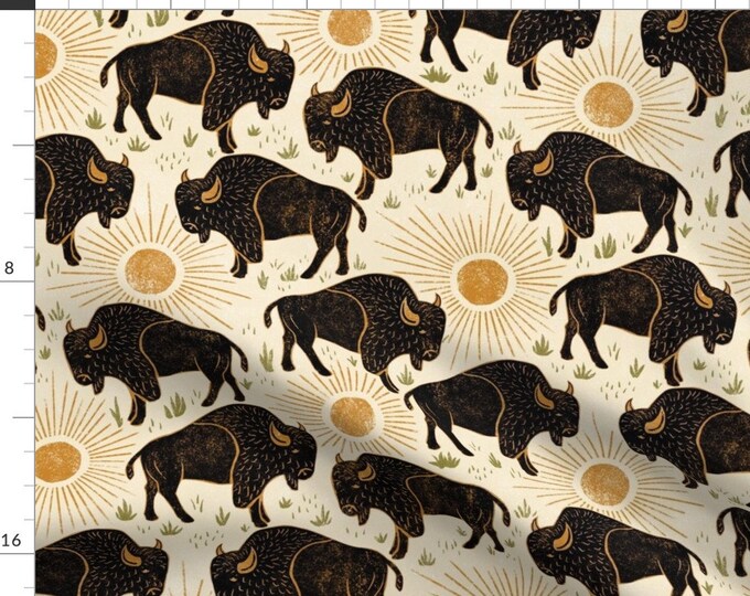 Elizabeth's Studio Fabric BUFFALO Stripe - Etsy